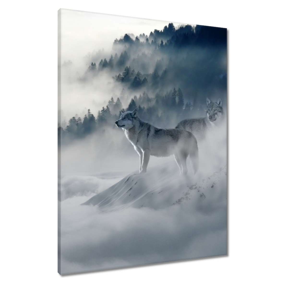 Obraz Wilki w naturze, 60x80cm - ZeSmakiem | Sklep EMPIK.COM