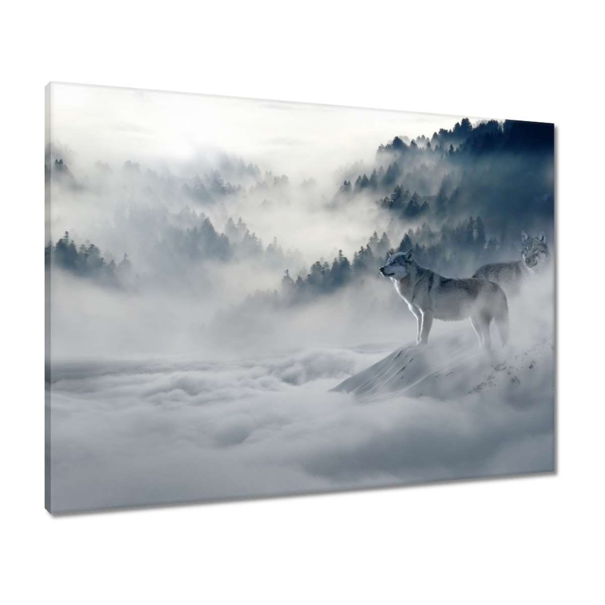 Obraz Wilki w naturze, 80x60cm - ZeSmakiem | Sklep EMPIK.COM