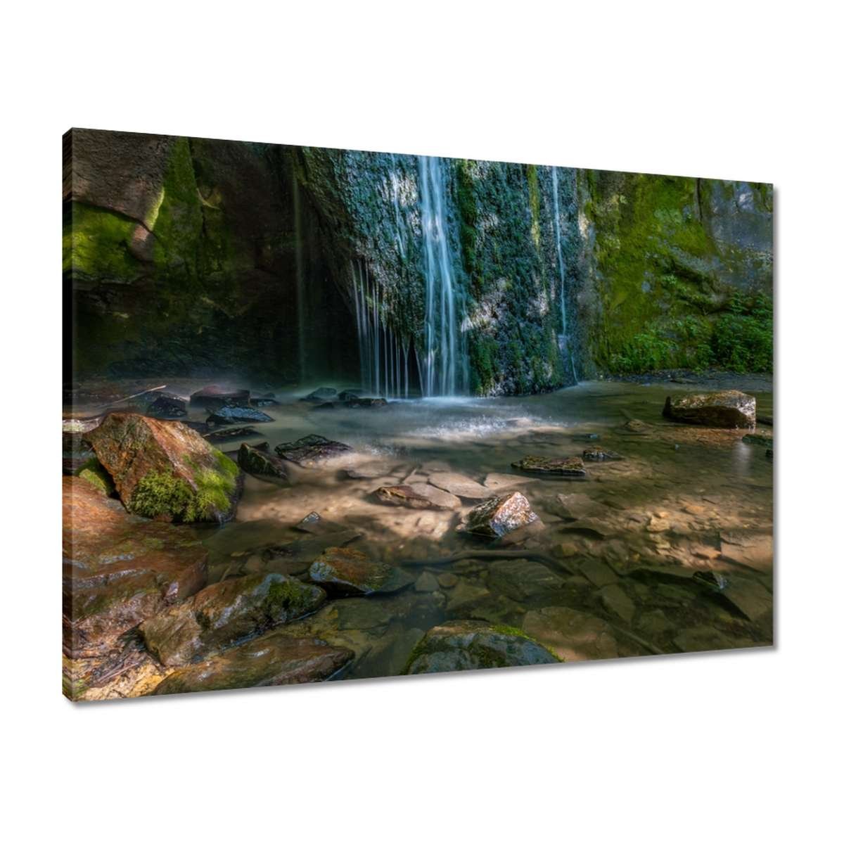 Obraz Wodospad Tropiki Rzeka, 70x50cm - ZeSmakiem | Sklep EMPIK.COM