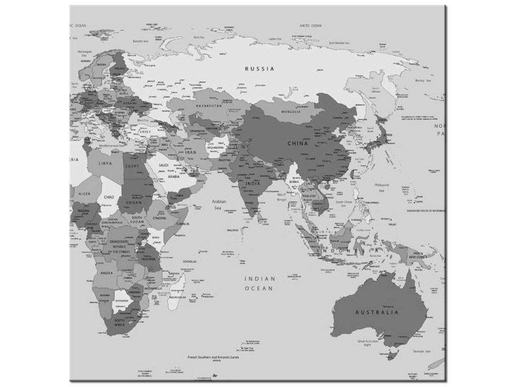 Obraz World map, 30x30 cm - Oobrazy | Sklep EMPIK.COM