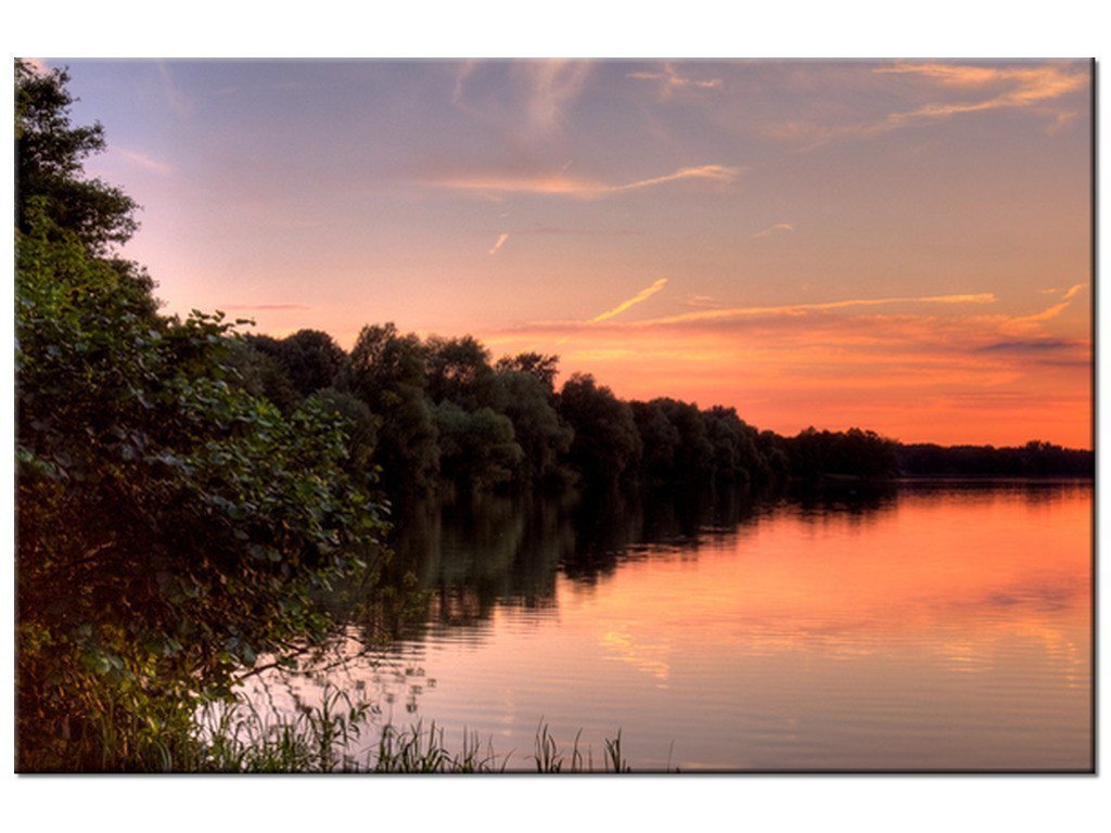 Obraz Zachodzące słońce, 90x60 cm - Oobrazy | Sklep EMPIK.COM