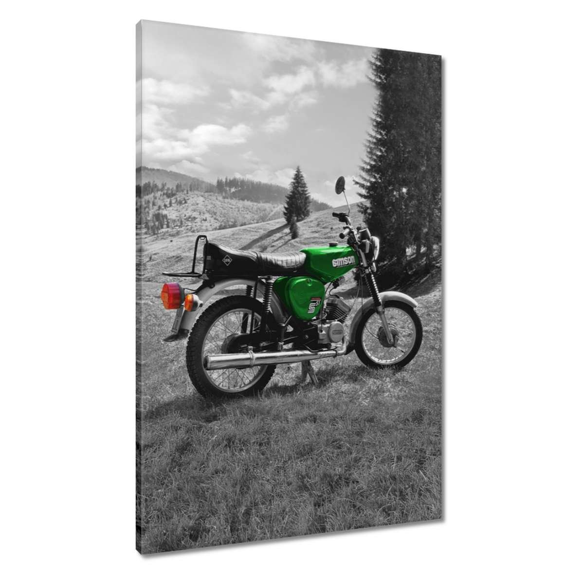 Obraz Zielony Simson S51 E, 60x90cm - ZeSmakiem | Sklep EMPIK.COM