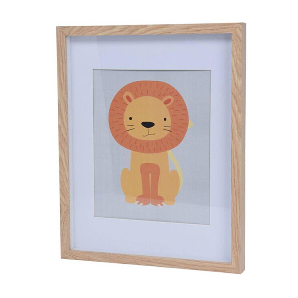 Obrazek Lew Dekoracja Ścienna Ramka Do Powieszenia - H&S Decoration ...
