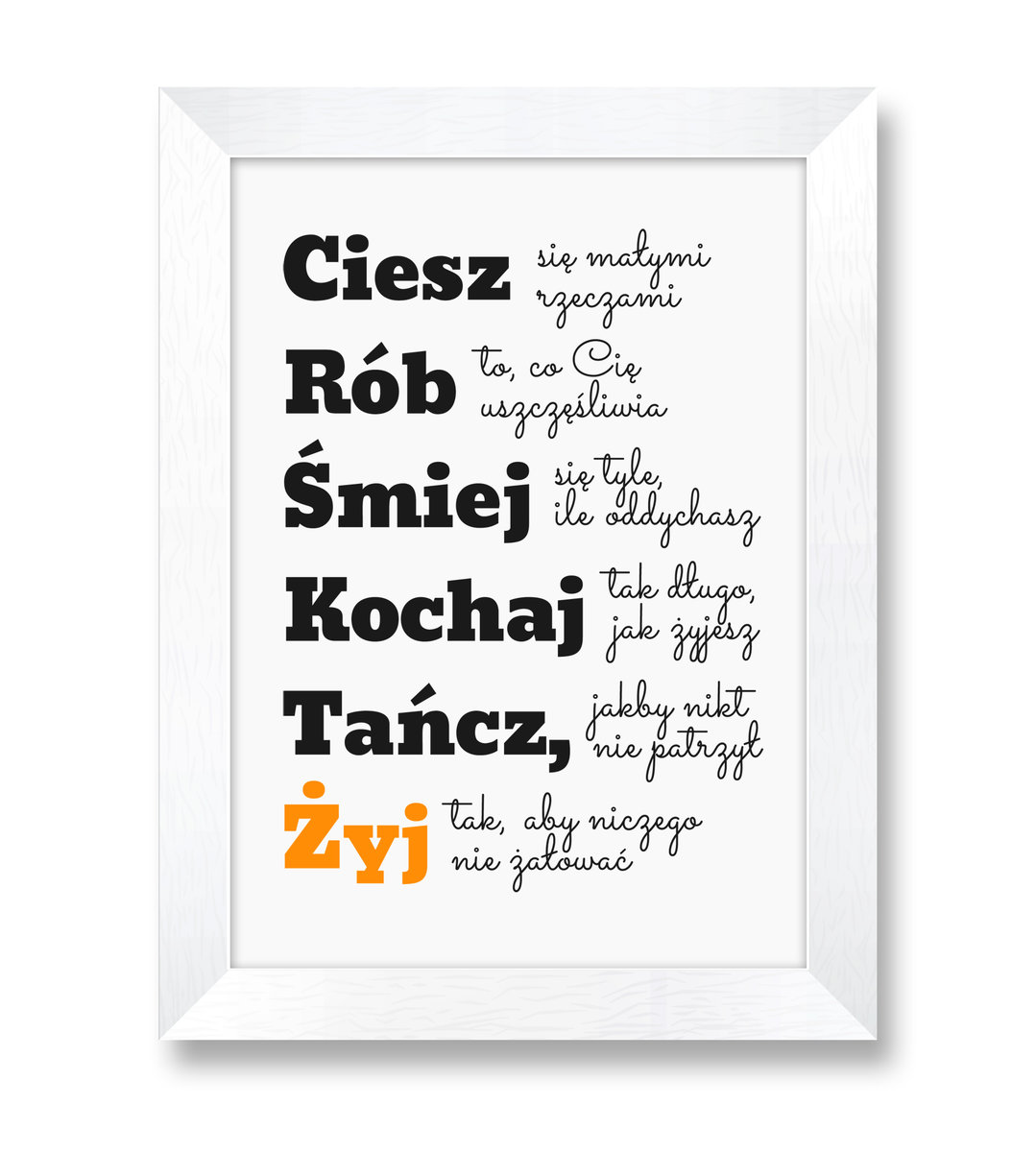 Obrazek w ramce prezent upominek dla ucznia na koniec roku szkolnego sc ...