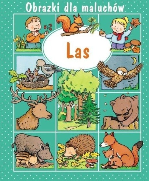 Obrazki dla maluchów Las - Opracowanie zbiorowe | Książka w Empik