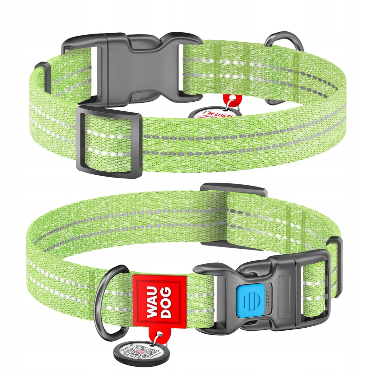 Obroża dla małego psa COTTON ECO fastex 23-35 cm - Inny producent ...