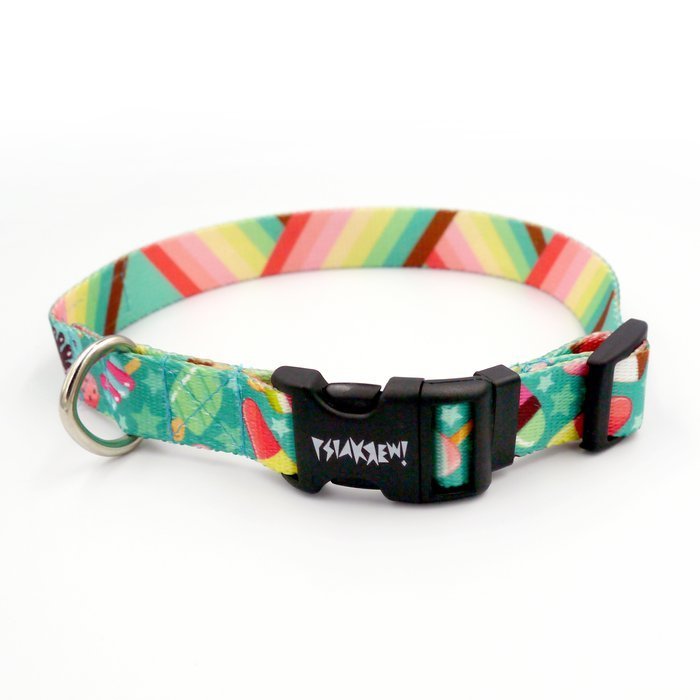 Obroża dla Psa Regulowana Ice Ice Baby, wąska 2 cm, dla mniejszych psów ...