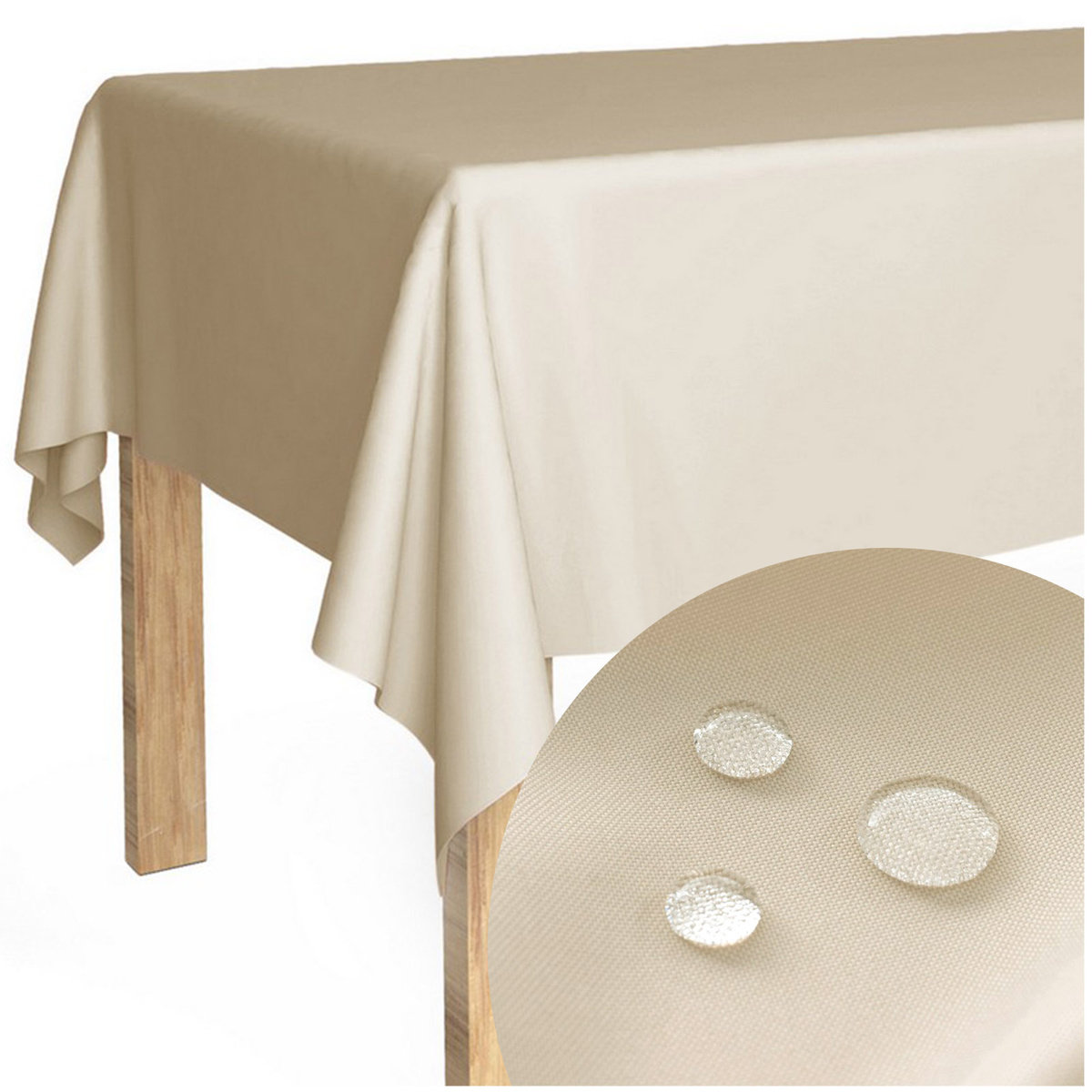 Obrus 140x220 Plamoodporny Klasyczny Savio Beż - Łóżkoholicy | Sklep EMPIK.COM