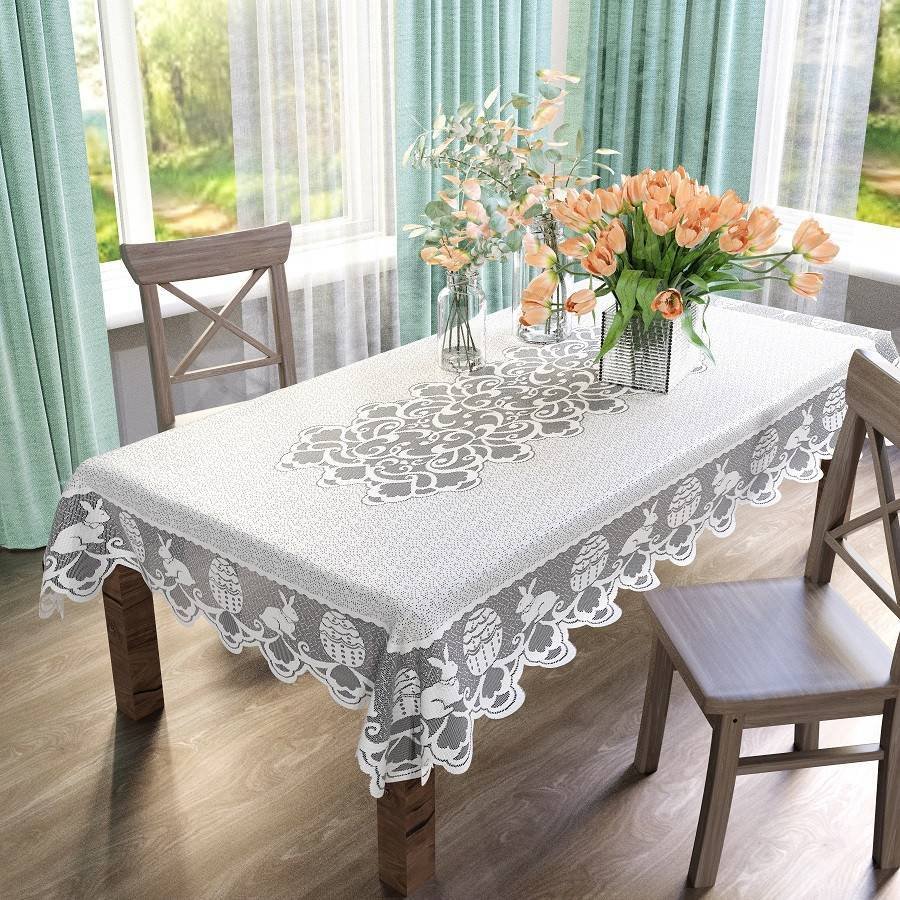 Obrus A żakardowy Alleluja Owal 140 x 240 [cm] - Wisan | Sklep EMPIK.COM
