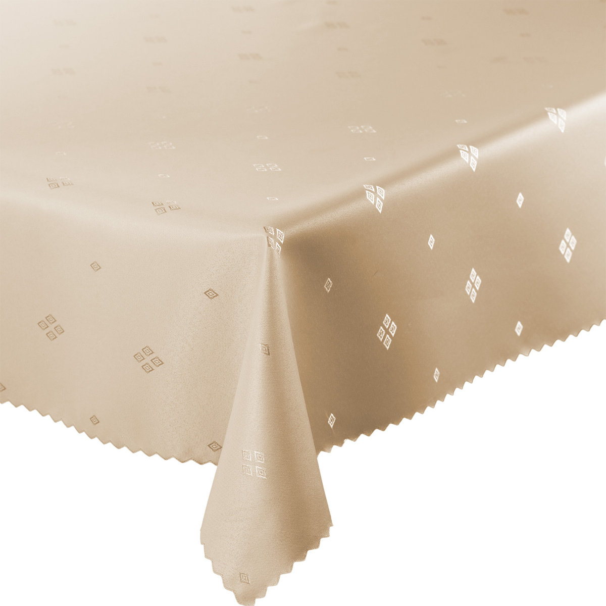 Obrus Plamoodporny Romb 70 Beżowy -140x180 cm - Inna marka | Sklep EMPIK.COM