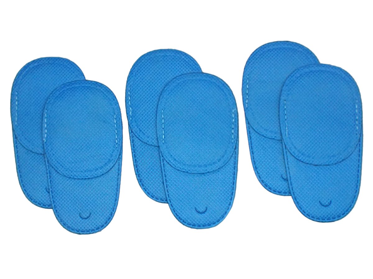 OBTURATOR ZASŁONKA NA OKULARY M BLUE - 3 pary | Sklep EMPIK.COM