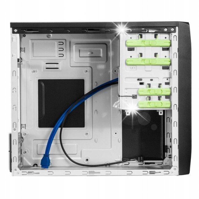 Obudowa do komputera Chieftec CT-04B-350GPB Mini Tower ATX Czarna ...