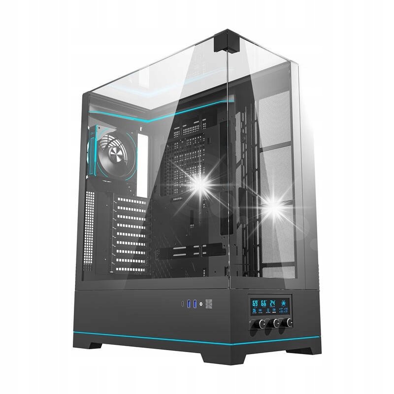 Obudowa do komputera Darkflash DY450L Pro ARGB Midi Tower ATX Okno Czarna - Inna marka | Sklep ...