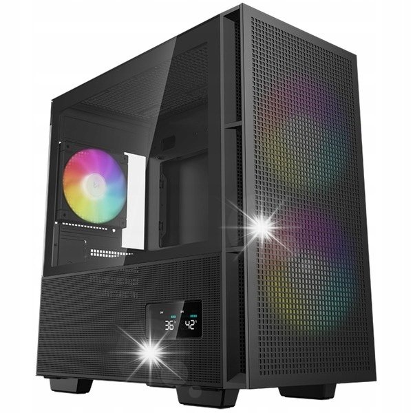 Obudowa do komputera DeepCool CH360 Digital Micro ATX Okno Czarna ...