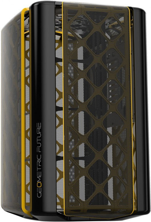 Obudowa do komputera Geometric Future M2 The Ark Mesh czarna ...
