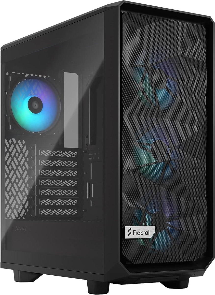 Obudowa Fractal Design Meshify 2 Compact Tg Light Tint Midi Tower Atx ... Obudowa Fractal Design Meshify 2 Compact Tg Light Tint Midi Tower Atx ...