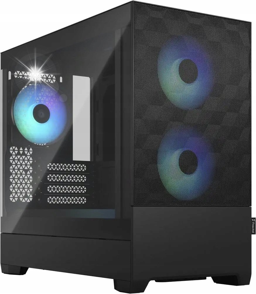 Obudowa Fractal Design Pop Mini Air Black TG Clear Tint RGB Mini Tower ...