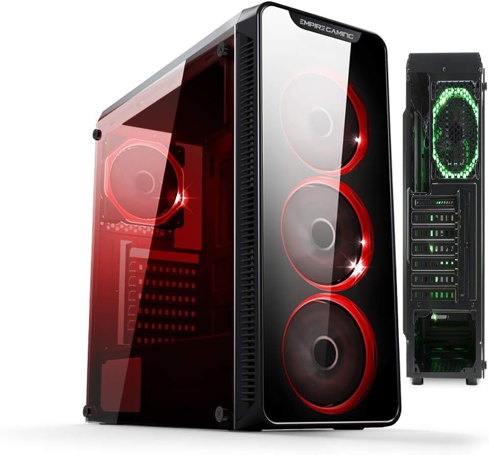 OBUDOWA KOMPUTEROWA PC GAMINGOWA EMPIRE GAMING WARMACHINE RGB LED ...