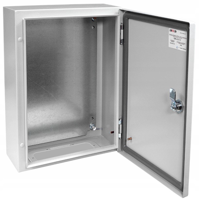Obudowa metalowa natynkowa hermetycza IP66 600 x 400 x 200mm OM604020 ...