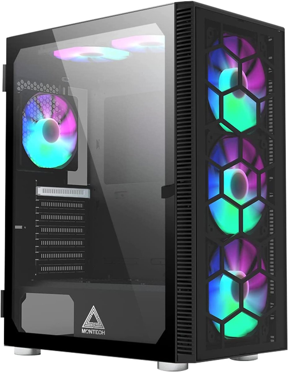 Obudowa Montech X3 Glass ATX RGB Rainbow Filtr USB - Montech | Sklep ...