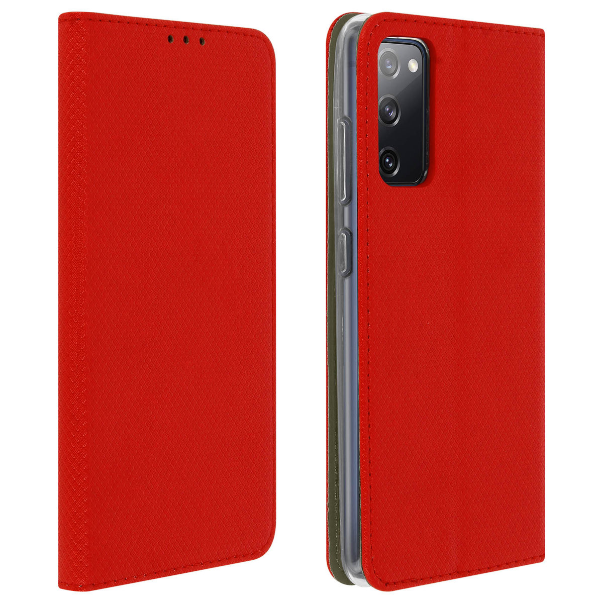 Obudowa tylna do Samsung Galaxy S20 FE Etui na kartę Funkcja Wsparcie Czerwony - Avizar | Sklep ...