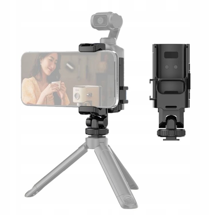 Obudowa Uchwyt Mocowanie Do Dji Osmo Pocket 3 Iso 1/4"" + Uchwyt Na Telefon / Pu726b - Puluz ...