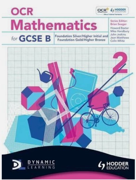 OCR mathematics for GCSE B. Homework Book - Hodder Education | Książka ...