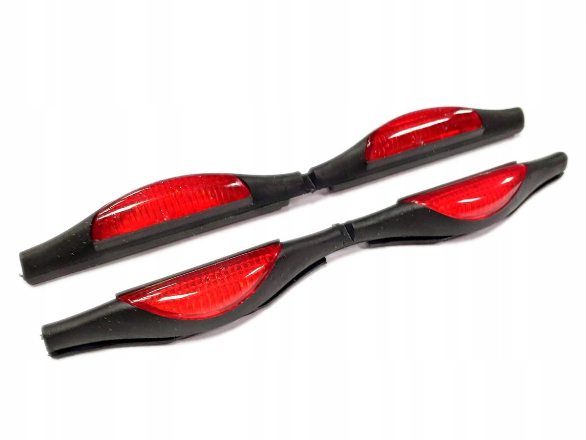 ODBOJNIKI OCHRANIACZE NA KRAWĘDŹ DRZWI CZERWONE x2 - Inna marka ...