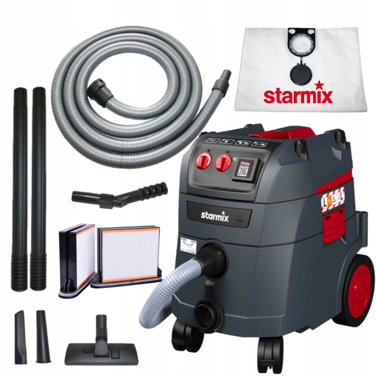 Odkurzacz Przemysłowy Starmix Ipulse L-1635 Basic 1600w 35l Permanent ...