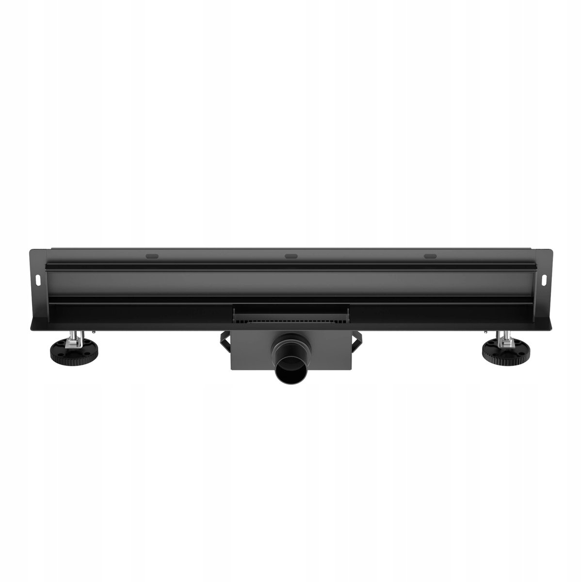 Odpływ liniowy ścienny Balneo W-Drain NEXT 100 cm 2w1 czarny dwustronny ...