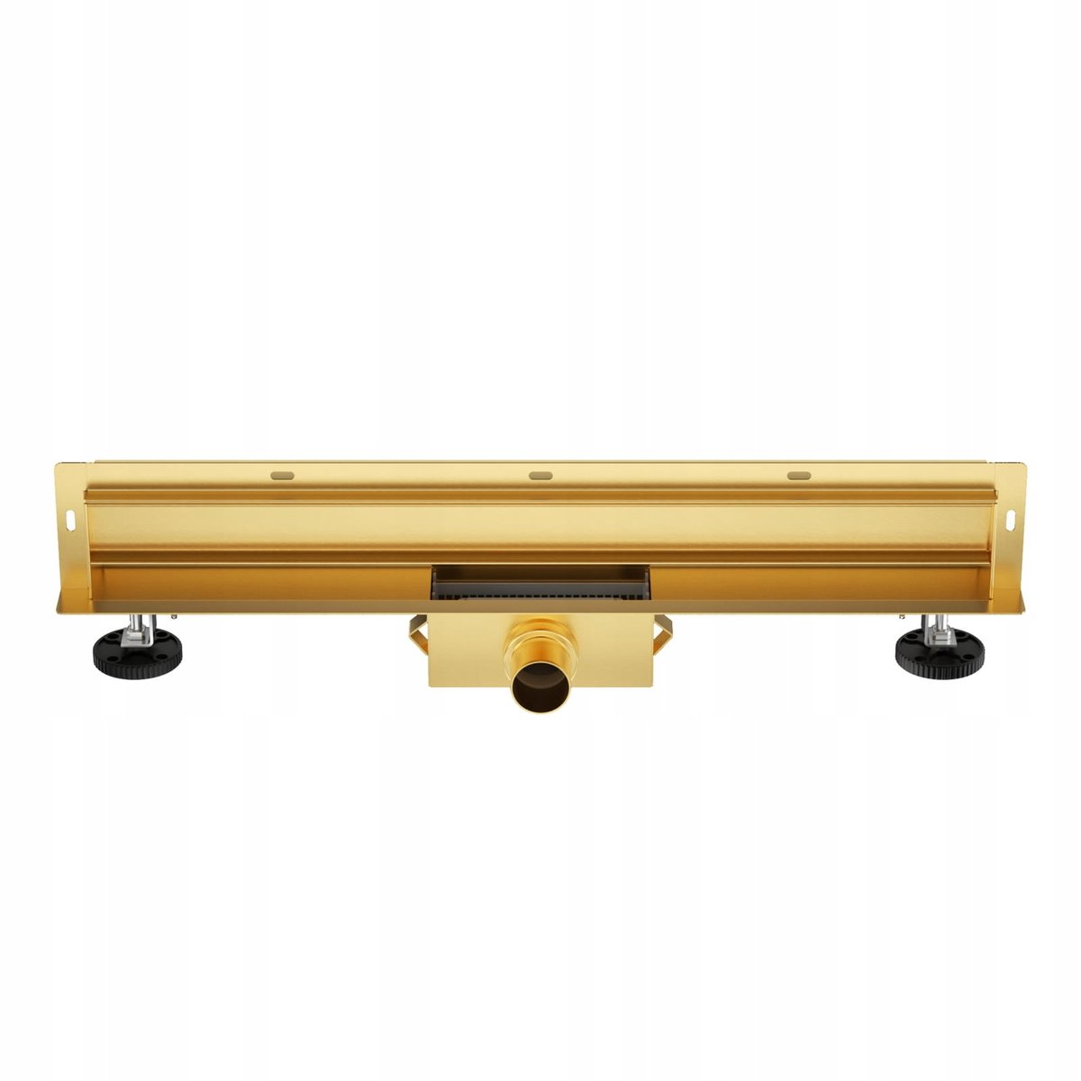 Odpływ liniowy ścienny Balneo W-Drain NEXT 60cm 2w1 złoty dwustronny ...