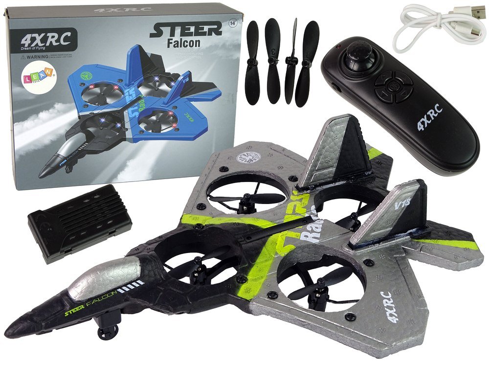 Odrzutowiec Zdalnie Sterowany R/C Pianka 360 Stopni LED Import LEANToys - Inna marka | Sklep ...