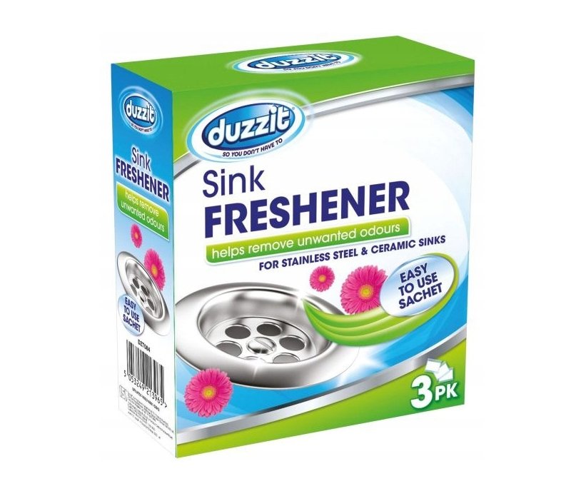 Odświeżacz do zlewu na nieprzyjemne zapachy Sink Freshener Duzzit 3x30g ...