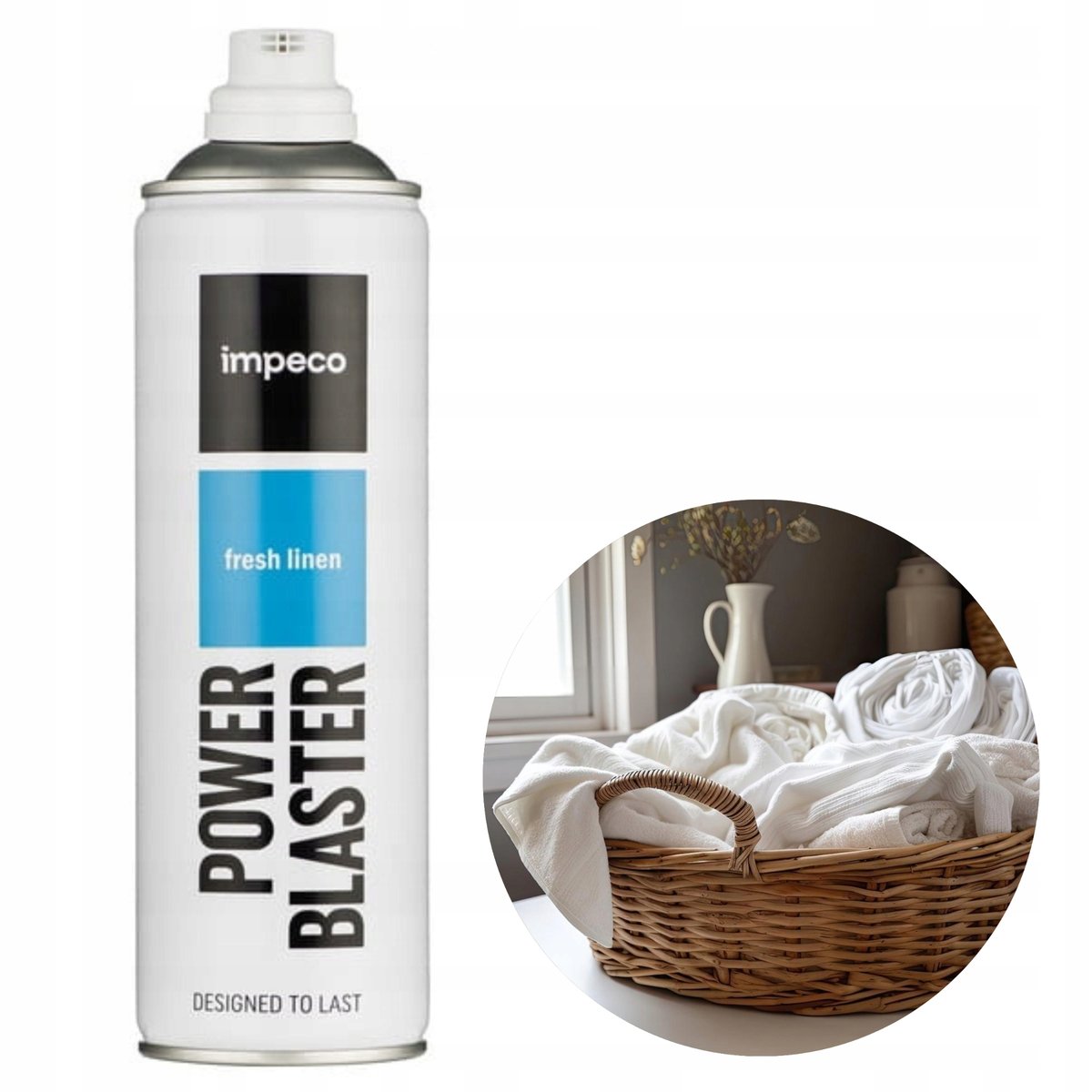 Odświeżacz powietrza 500 ml PWM112 Impeco Linen - IMPECO | Sklep EMPIK.COM