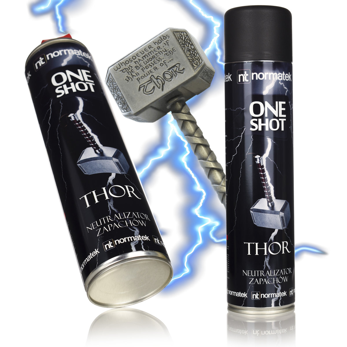 Odświeżacz powietrza One Shot Thor Normatek 600 ml - Normatek | Sklep ...