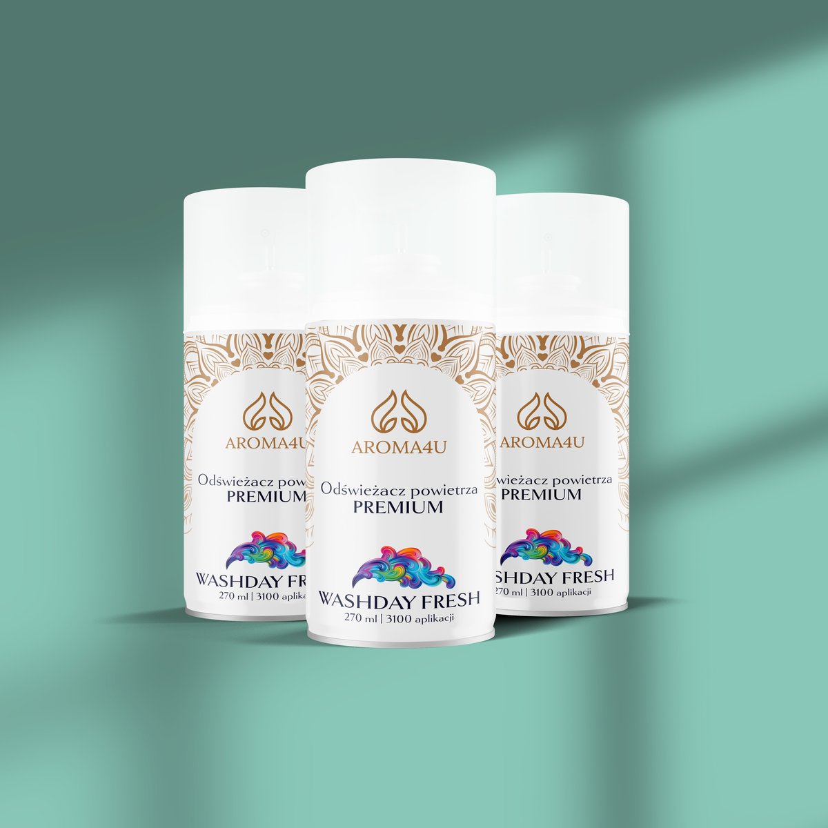 Odświeżacz powietrza PREMIUM AROMA4U Washday Fresh 270ml - AROMA4U ...