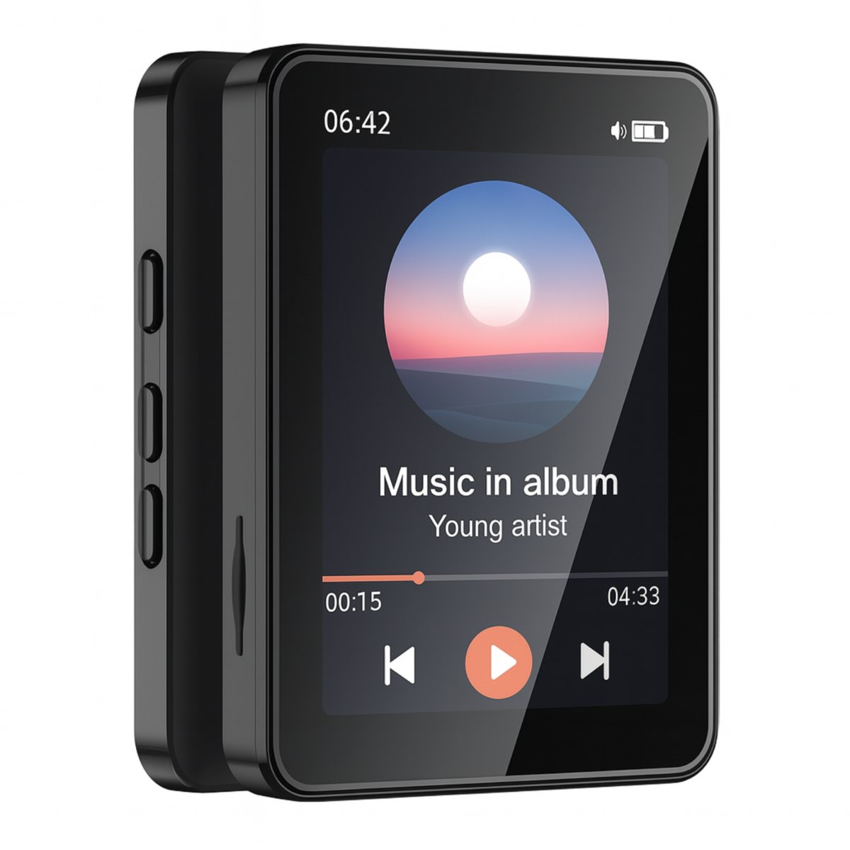 ODTWARZACZ MP3 MUZYKI BLUETOOTH RADIO FM 32GB PRZENOŚNY AUDIOBOOK ...