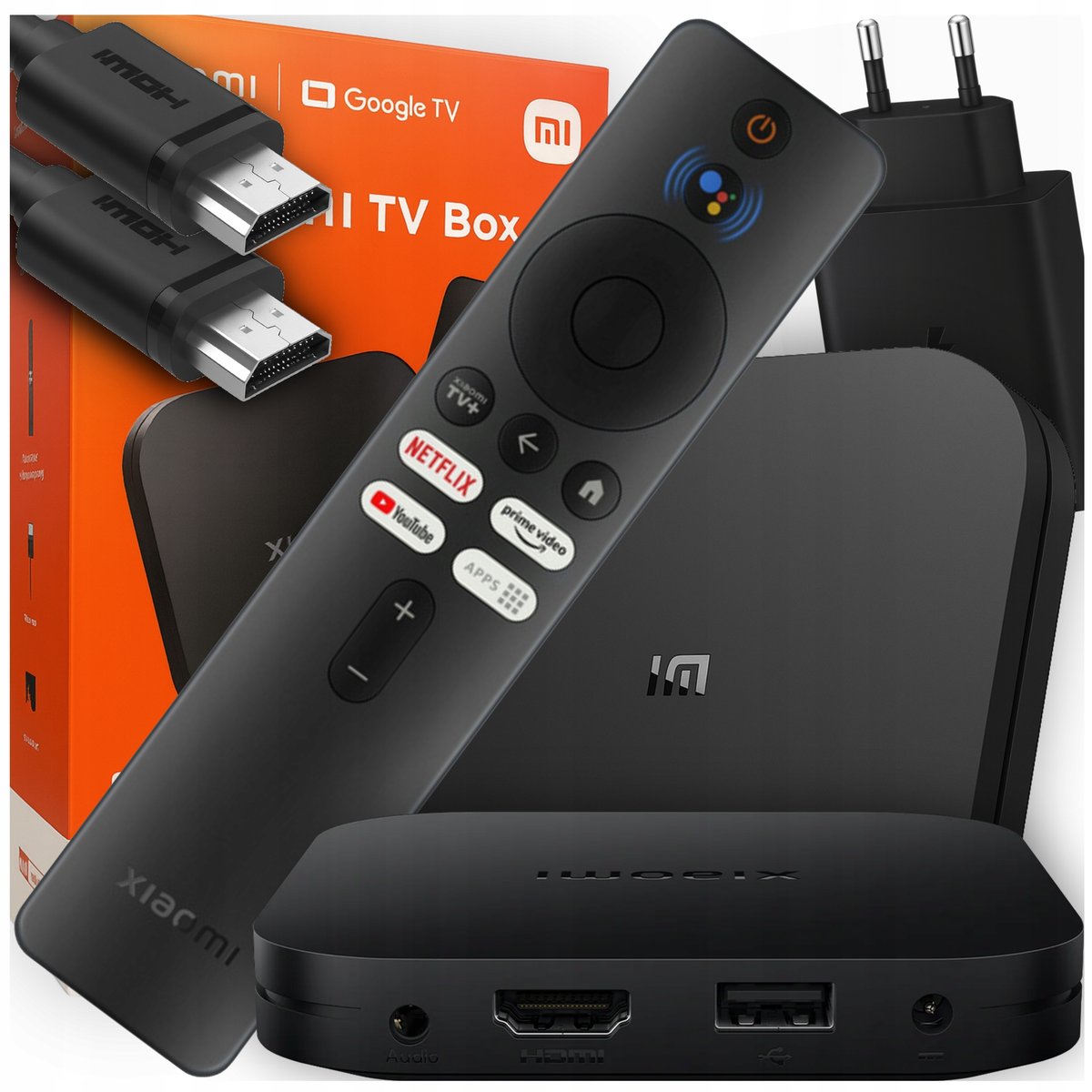 ODTWARZACZ MULTIMEDIALNY XIAOMI TV BOX S 4K MAX 2 Gen ULTRA HD WI-FI ...
