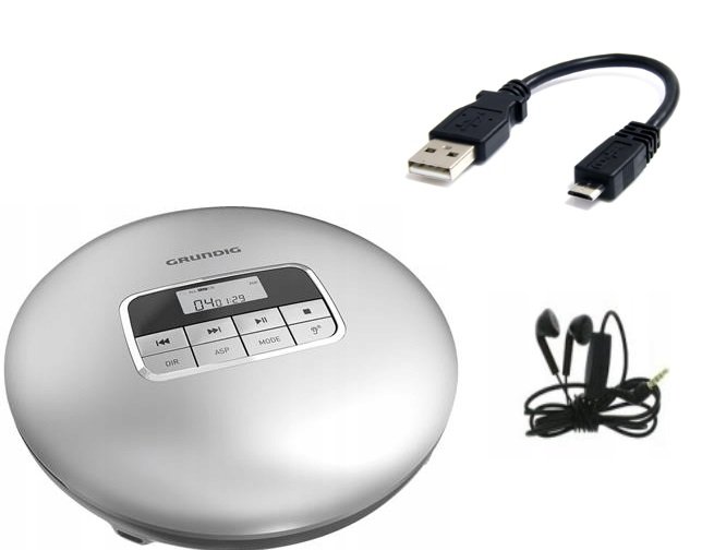 ODTWARZACZ PRZENOŚNY CD DISCMAN ODTWARZAZC MP3 Grundig GCDP 8500 - Grundig | Sklep EMPIK.COM