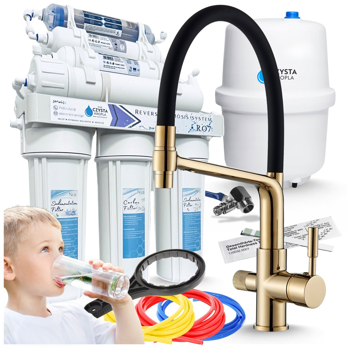 Odwrócona Osmoza Filtr Jonizator Mineralizator RO7 - Ari | Sklep EMPIK.COM