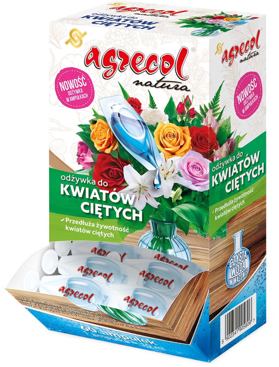 Odżywka do kwiatów ciętych AGRECOL 60x10ML - Agrecol | Sklep EMPIK.COM