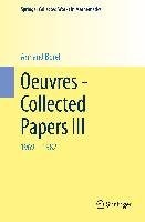 Oeuvres - Collected Papers III - Borel Armand | Książka w Empik