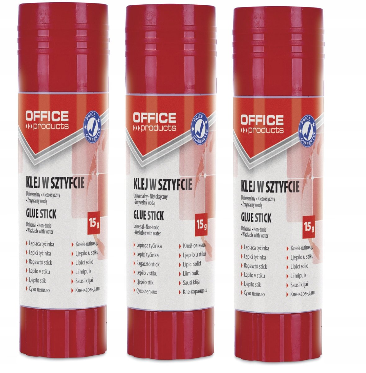 OFFICE KLEJE KLEJ W SZTYFCIE SZKOLNY 15 G X 3 SZT - Office Products | Sklep EMPIK.COM