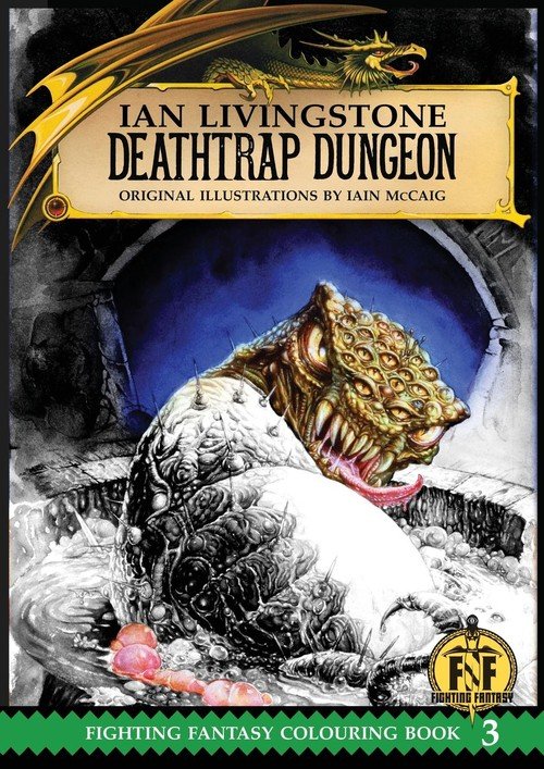 Official Fighting Fantasy Colouring Book 3 - Livingstone Ian | Książka ...