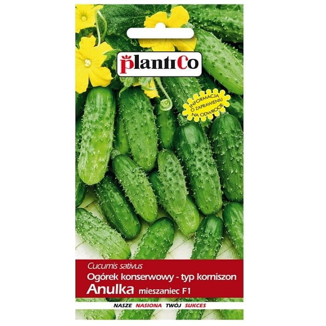 Ogórek gruntowy korniszon ANULKA F1 nasiona 3g - Inna marka | Sklep ...