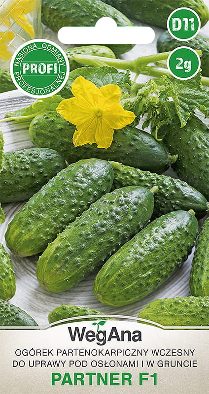 Ogórek konserwowy Partner mieszaniec (F1) 2g nasiona - WegAna - WegAna | Sklep EMPIK.COM