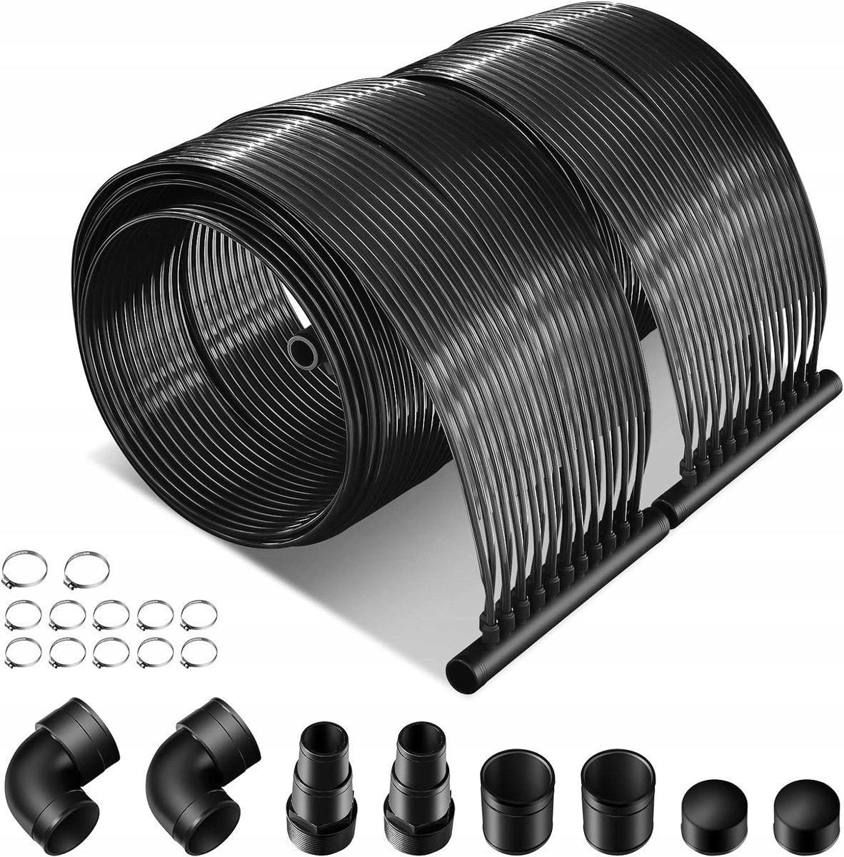 OGRZEWANIE DO BASENU PODGRZEWACZ BASENOWY KOLEKTOR SOLARNY 500 x 75 cm ...