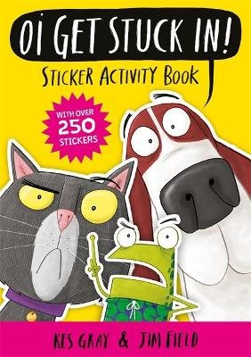 Oi Get Stuck In! Sticker Activity Book - Gray Kes | Książka w Empik