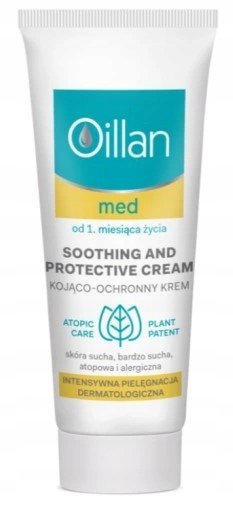 Oillan, Med., Kojąco-ochronny krem od 1 miesiąca, 50 ml | Sklep EMPIK.COM