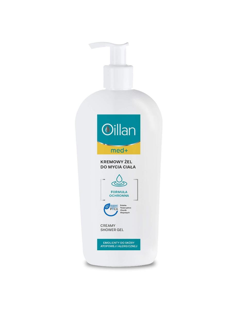 Oillan, Med+, kremowy żel do mycia ciała, 400 ml | Sklep EMPIK.COM